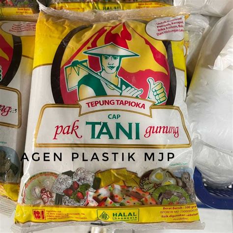 Gpm Tapioca Sagotani Flour Cap Pak Tani Gunung 500 Gr Shopee Malaysia