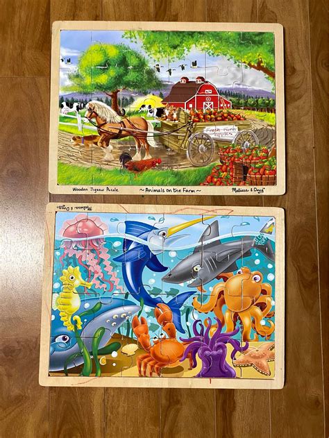 Melissa And Doug Puzzles For Sale In Port Daniel East Quebec Facebook Marketplace