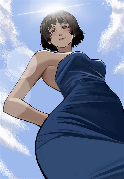 Chaosoded Niijima Makoto Persona Persona 5 Absurdres Commentary