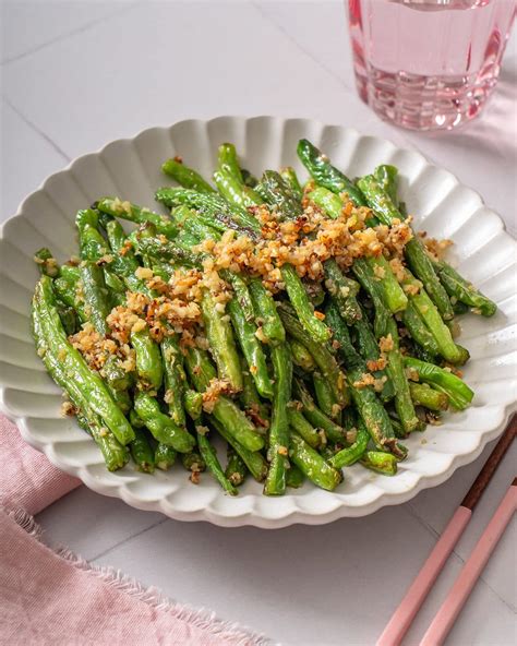 Fried Green Beans In Garlic
