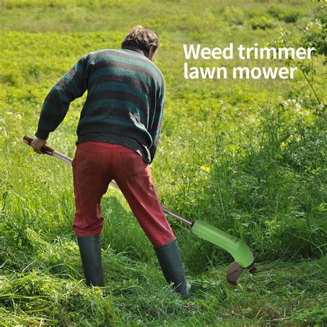 Portable Handheld Grass Trimmer Cordless Battery S Grandado