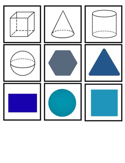 Shape Matching Task Cards By Miss Rawlings Version Tpt