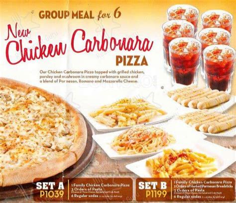 Menu At Papa John S Restaurant Manila Leveriza