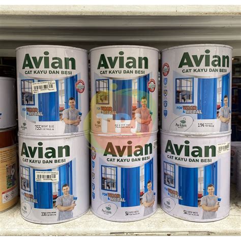 Jual CAT KAYU DAN BESI AVIAN KG Shopee Indonesia