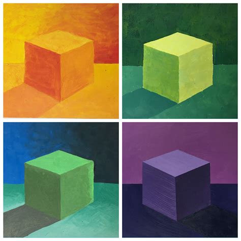 Analogous Palette Cubes Srjc Analogous Palette Cubes Srjc