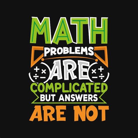 Premium Vector Math T Shirt Design