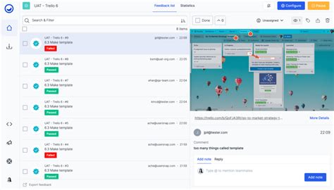 User Acceptance Testing Uat Example And Template Usersnap
