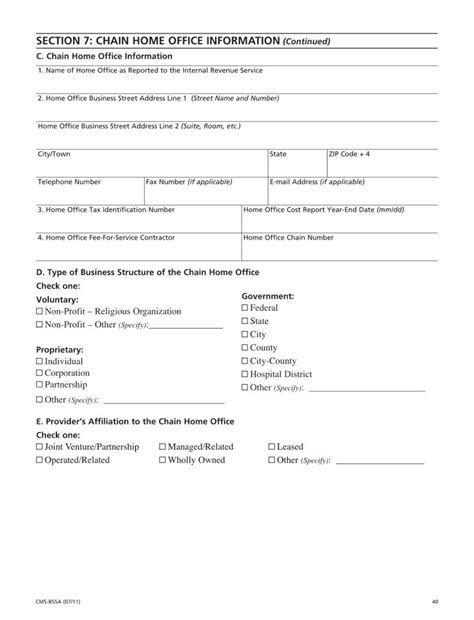 Cms 855a ≡ Fill Out Printable Pdf Forms Online