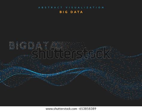 Big Data Background Information Streams System Stock Vector Royalty Free 653858389 Shutterstock