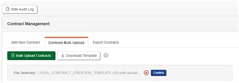 Buyer Admin How Do I Bulk Upload Local Contracts To The Contract Module Purchasing