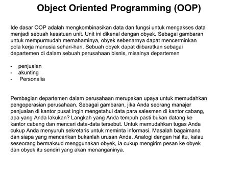 Dasar Dasar Pemrograman Ppt