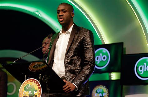 Photo Gallery Yaya Toure Rewarded During The Glo Caf Awards 2014