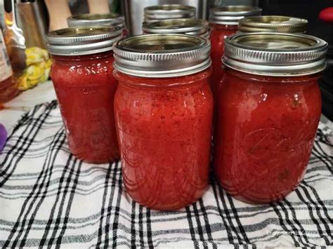 Canning Tomato Basil Sauce With Garlic Eat Travel Life