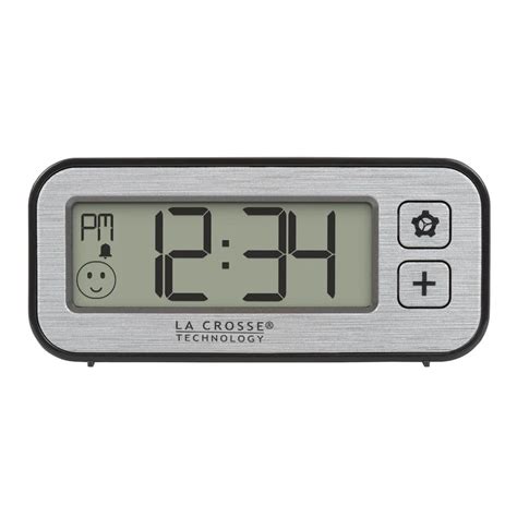 La Crosse Technology Mini Digital Clock With Comfort Meter 513 148 Tbp The Home Depot
