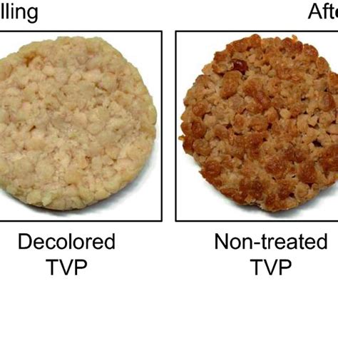 Appearance Of Decolored Textured Vegetable Protein Tvp Based Foods