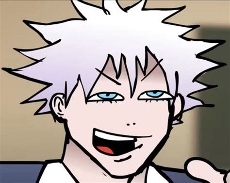 Sinisterbart Gojo Em 2024 Desenhos Animados Desenhos