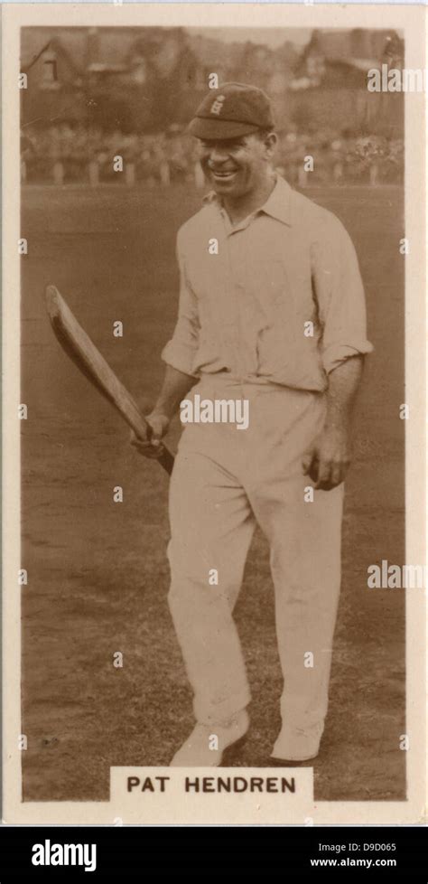 Elias Henry Patsy Hendren 1889 1962 English Test Cricketer