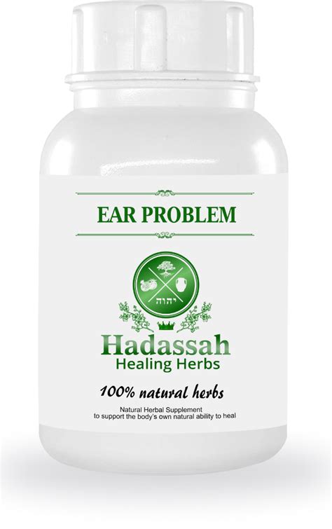 Ear Problems Herbal Capsules Hadassah Healing Oils