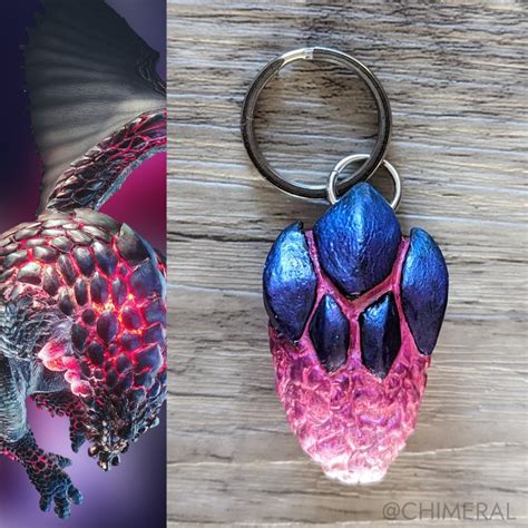 Keychain Seething Bazelgeuse Monster Hunter