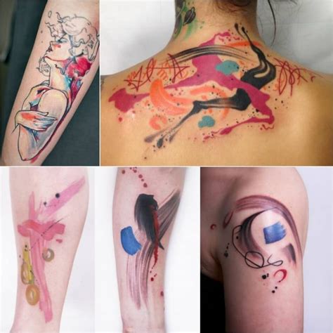 Watercolor Tattoo Designs Watercolor Tattoo Technique And Aftercare