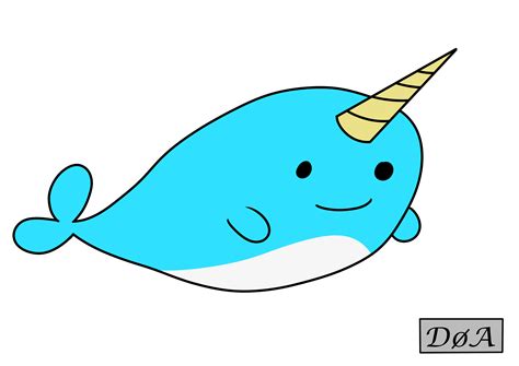Chibi Narwhal By D0aart On Newgrounds