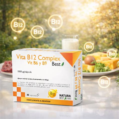 Vita B12 Complex Best Naturabestlabs Suplementos Alimenticios