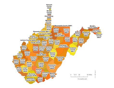 All Zip Codes In West Virginia At Numbers Mcleod Blog