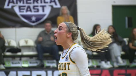 Emma Utterbacks Big Second Half Powers Vermont In Win