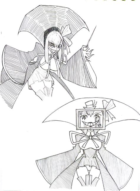 Drawing Bb Before Anybody Try To Say Anything I Prefer The Tv Head More That Why I Put More