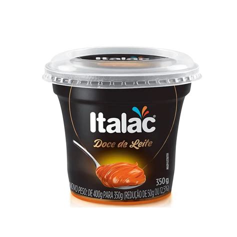 Doce De Leite Italac 350g Pote é Aqui Na Barcelos