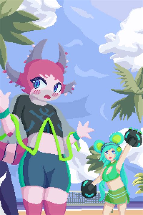 Yuan And Taraxia Summer Space Leaper Contest By Drarky On Newgrounds