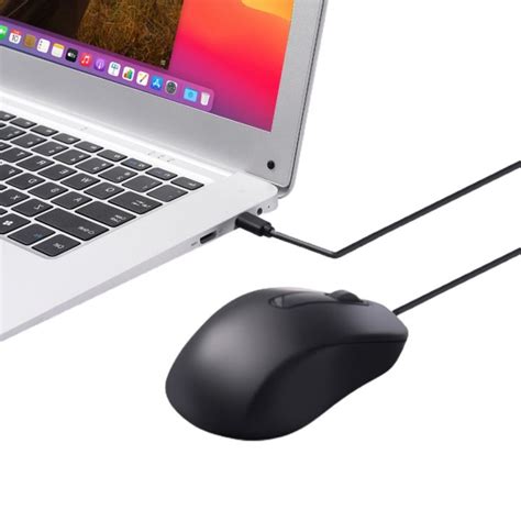 Type C Mouse Wired Usb C Mice Gaming Mouse Ergonomic 3 Buttons 1000dpi For Windows Pc Laptop