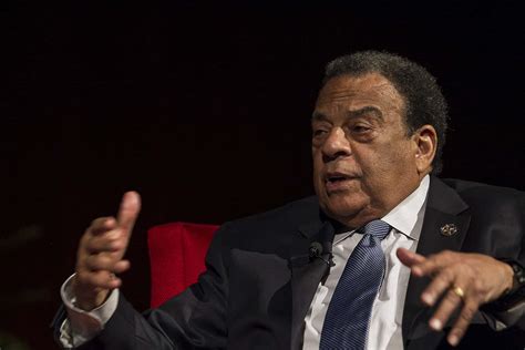 Download Andrew Young Delivering A Speech Wallpaper
