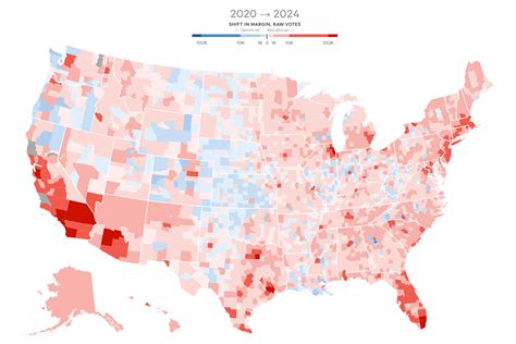 Most Of The Country Shifted Right In The 2024 Presidential Election Whyy