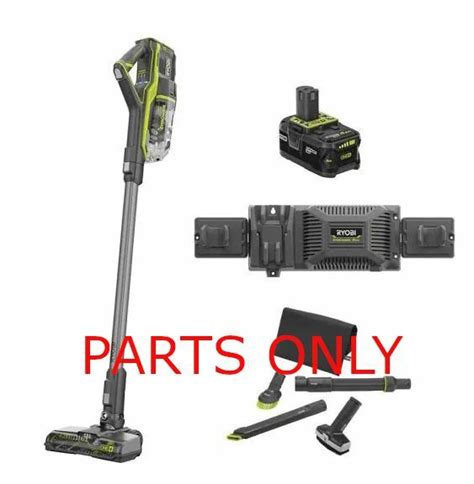 Ryobi P7181k Cordless Stick Vacuum Parts Only
