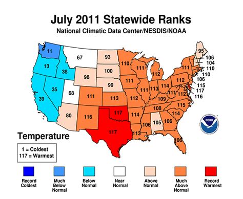 Capitalclimate Oklahoma Hottest Month Any State Ever Recorded