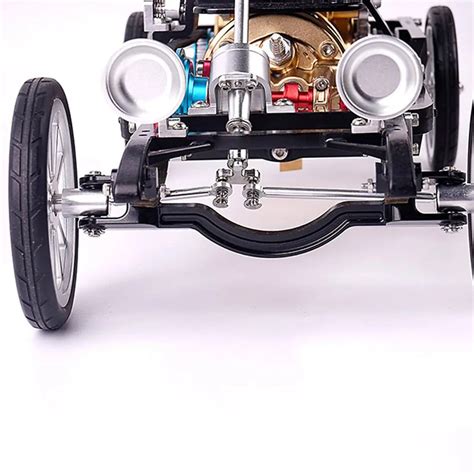 Mini Engine Build Kit Single Cylinder Steam Car Engine Assembly Model Enginediyshop