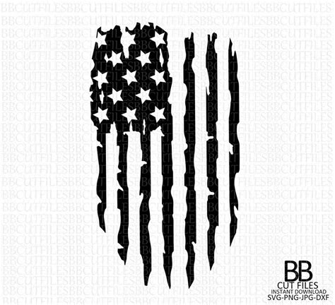 Pin On American Flag Cut Files Silhouette And Cricut Cut Files
