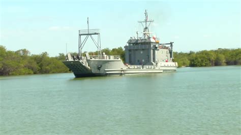 Army South Uses The Lcu Landing Craft Utility For Joint Operations