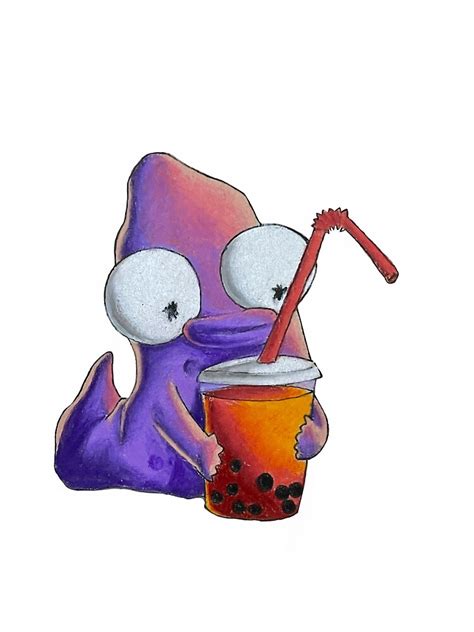 Boba Pupa Poster For Sale By Alicrussell Redbubble