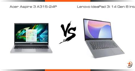 Banding Acer Aspire A P Dan Lenovo Ideapad I Gen Intel