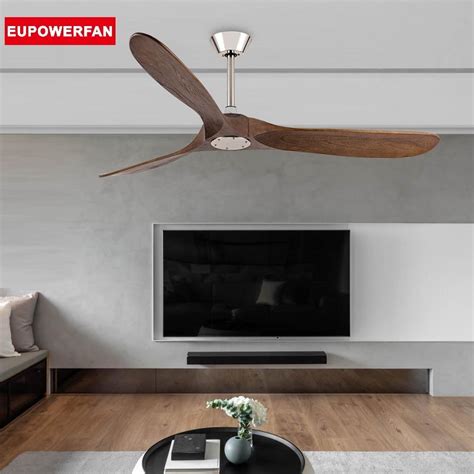 Modern Wood Blades Ceiling Fan Light Home Using Suspended Ceiling Fans