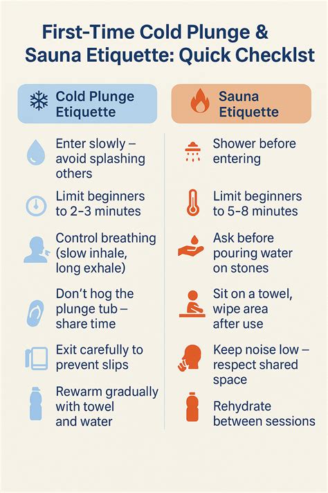 Sauna Safety Rules