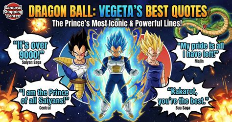 Collection Of Vegetas Famous Quotes From Dragon Ball 25 Prideful