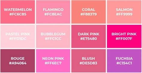 What Is The Rgb Code Of Pink