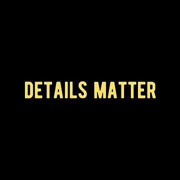 Details Matter Jack Reacher Quote Journal For Sale By Bossbehaviour