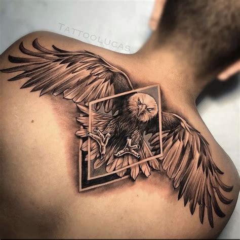 Eagle Tattoo Shoulder Blade