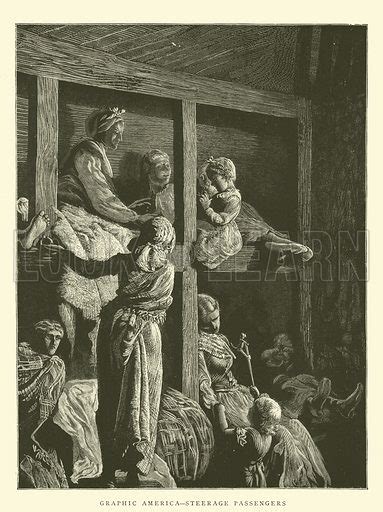 Graphic America Steerage Passengers Stock Image Look And Learn