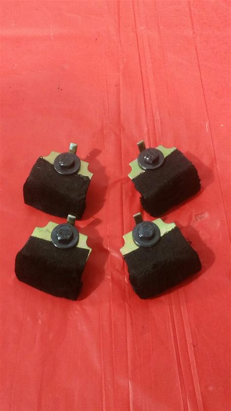 1969 1996 C3c4 Corvette Door Glass Anti Rattle Window Felt Cushions