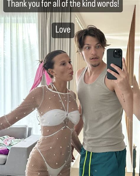 Millie Bobby Brown In Bathing Suit Is In Love — Celebwell